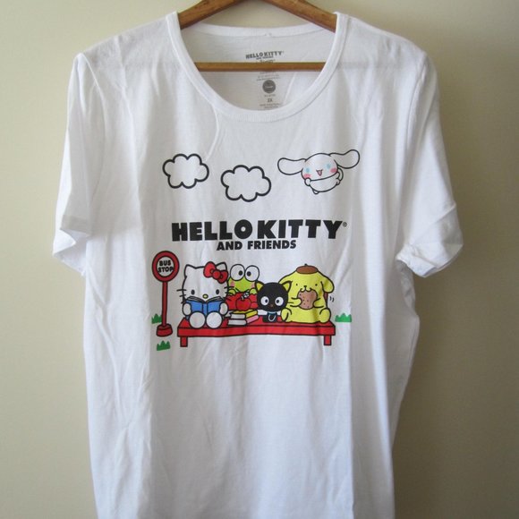 Sanrio | Tops | Hello Kitty And Friends Keroppi Pom Pom Cat Bus Stop ...